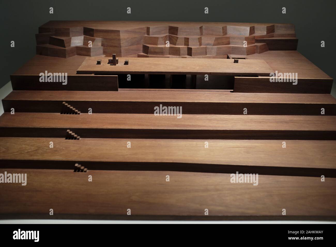 House in Moledo model. Exposition of the works of the Souto Moura ...
