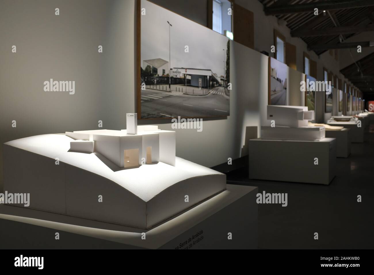 House in Serra da Arrabida model. Exposition of the works of the Souto ...