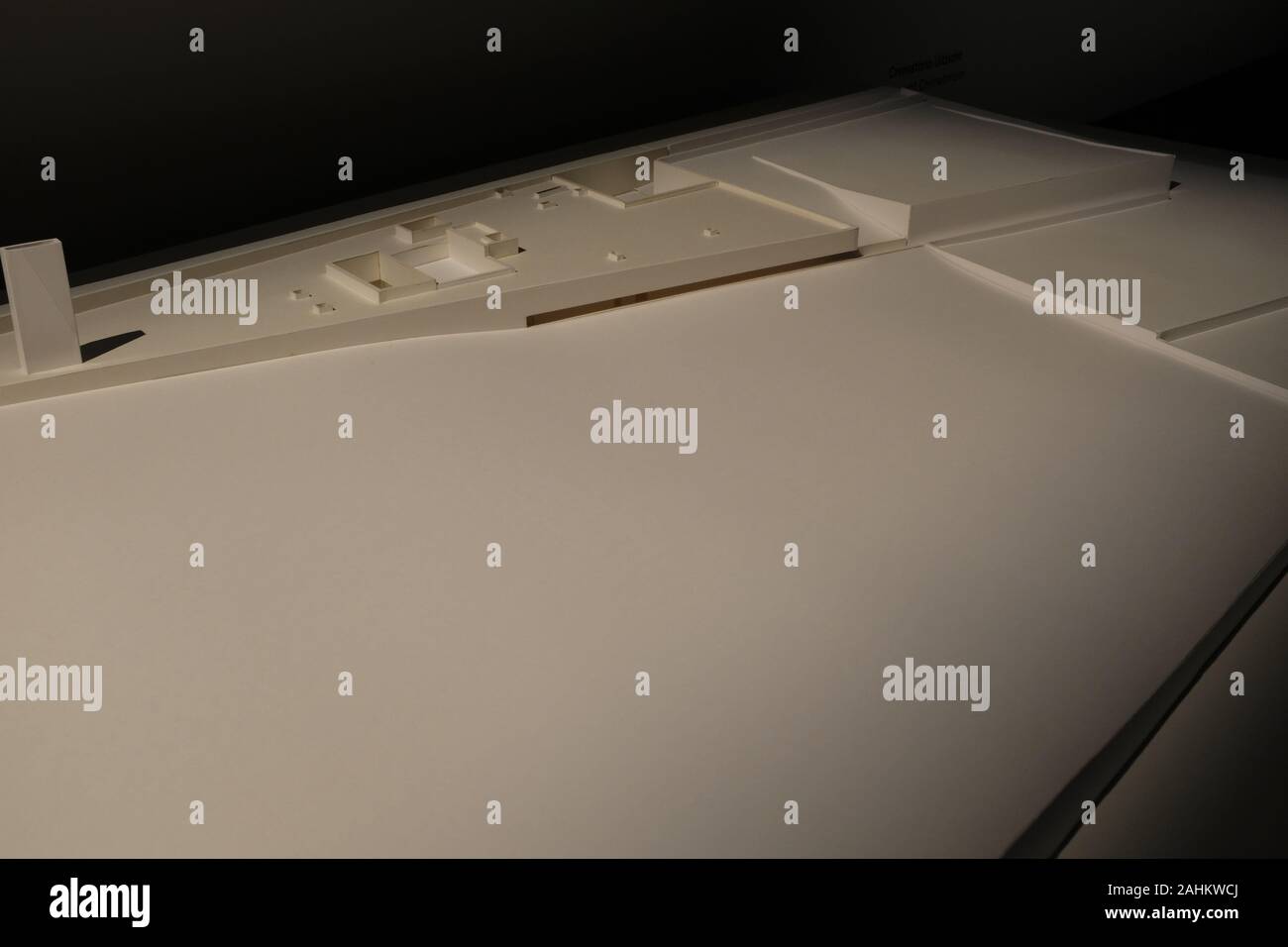 Model of the Uitzicht Crematorium. Exposition of the works of the Souto ...