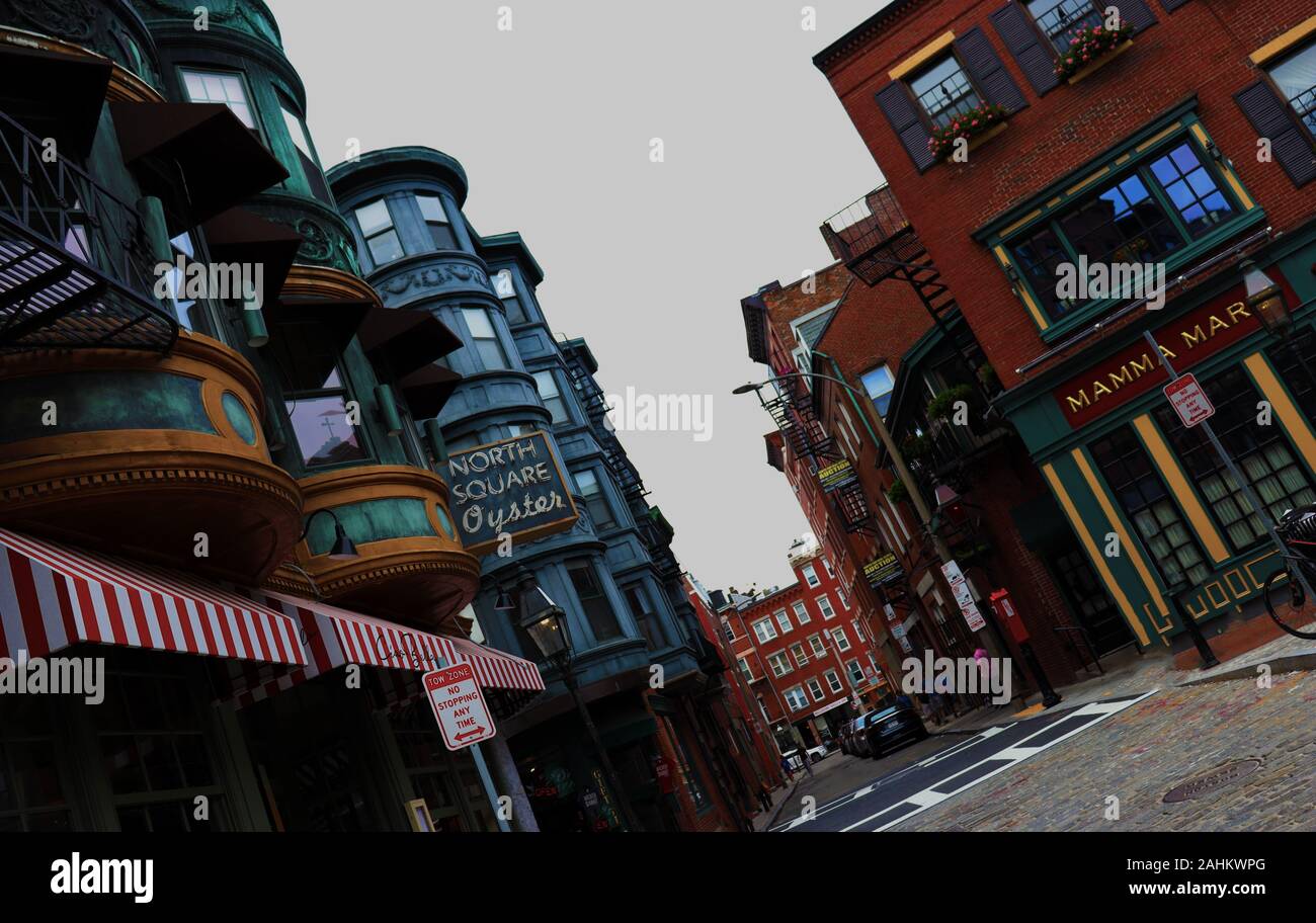 North Square Park Stock Photo - Alamy