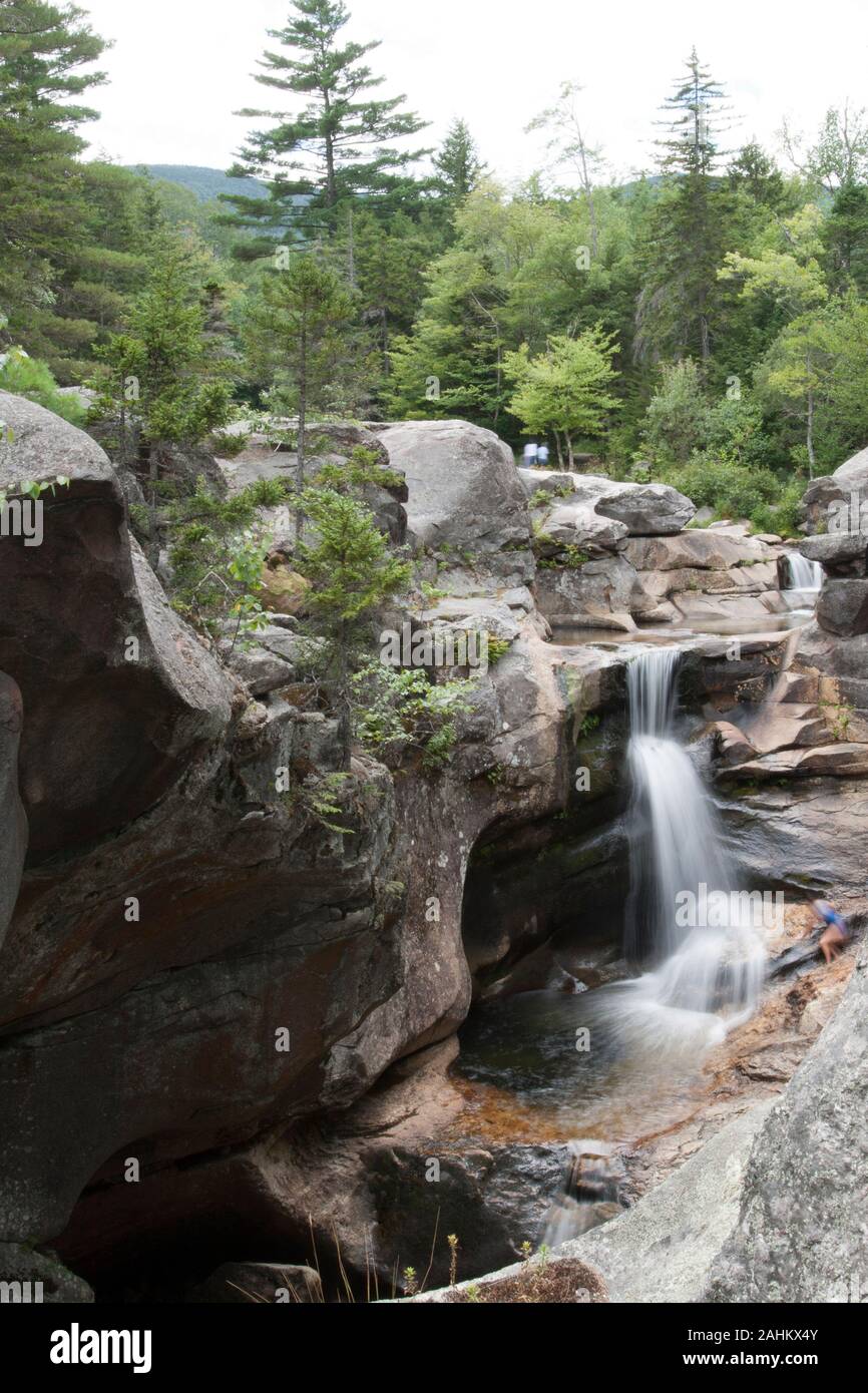 Screw Auger Falls, Grafton Notch State Park, Maine Stock Photo - Alamy