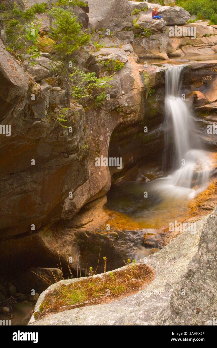 Screw Auger Falls, Grafton Notch State Park, Maine Stock Photo - Alamy