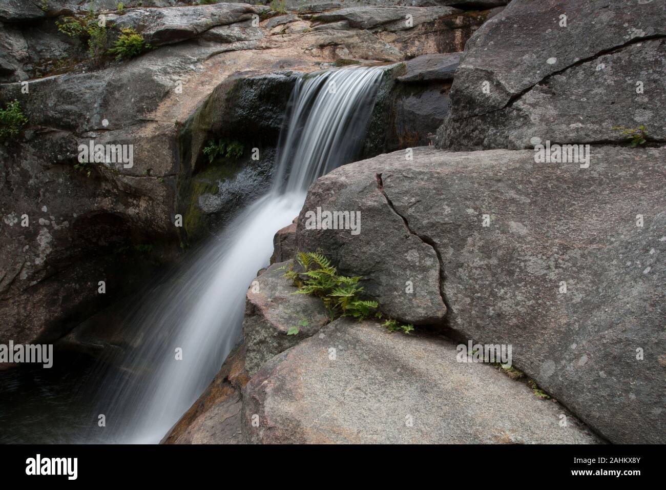 Screw Auger Falls, Grafton Notch State Park, Maine Stock Photo - Alamy