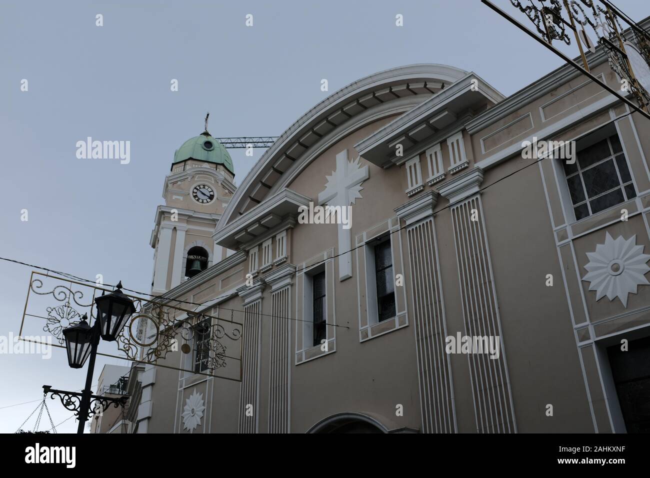 Gibraltar Cathedral of St Mary the Crowned in Main Street Stock Photo ...