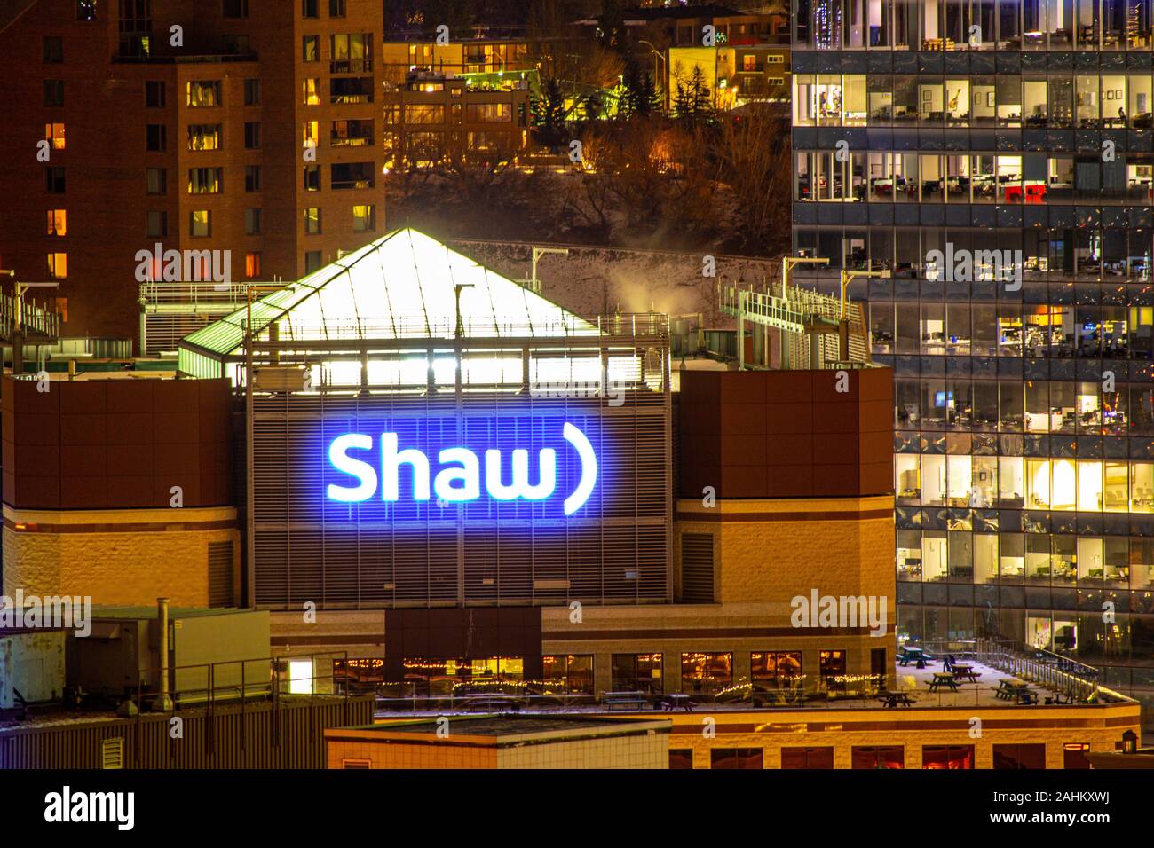 Canada shaw tower hi-res stock photography and images - Alamy