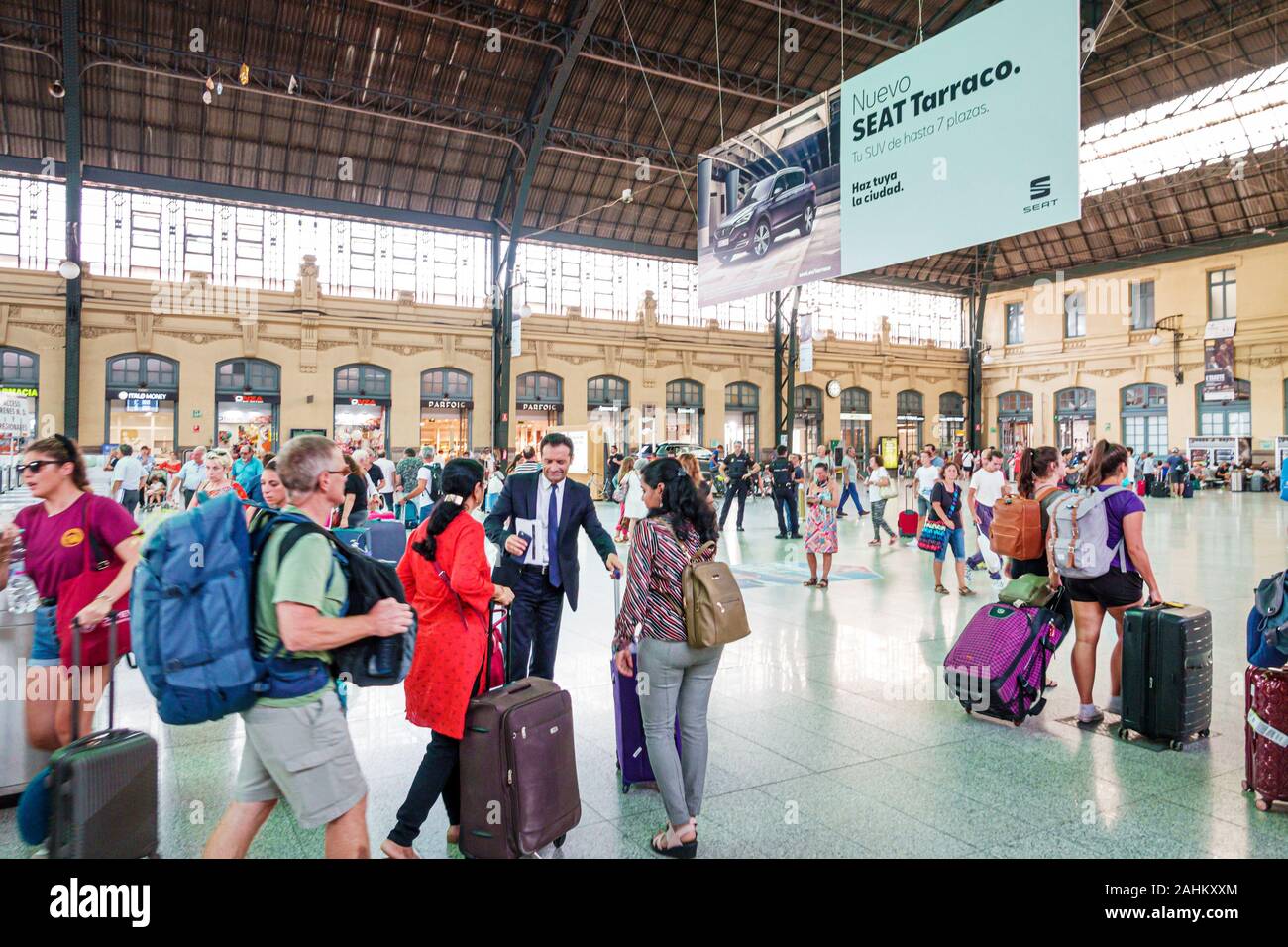 Valencia Spain,Hispanic Latin Latino,Estacio del Nord,Renfe train ...