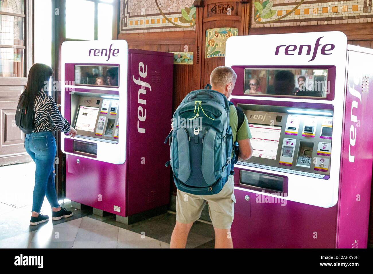 Valencia Spain,Hispanic Latin Latino,Estacio del Nord,Renfe train ...