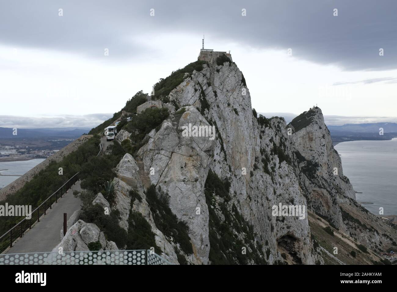 Skywalk in Gibraltar Stock Photo - Alamy