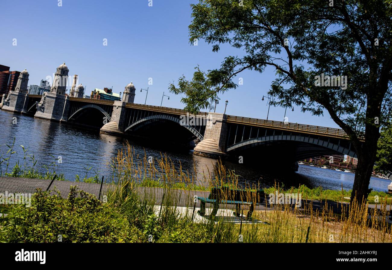 Bridge in boston Stock Photo - Alamy