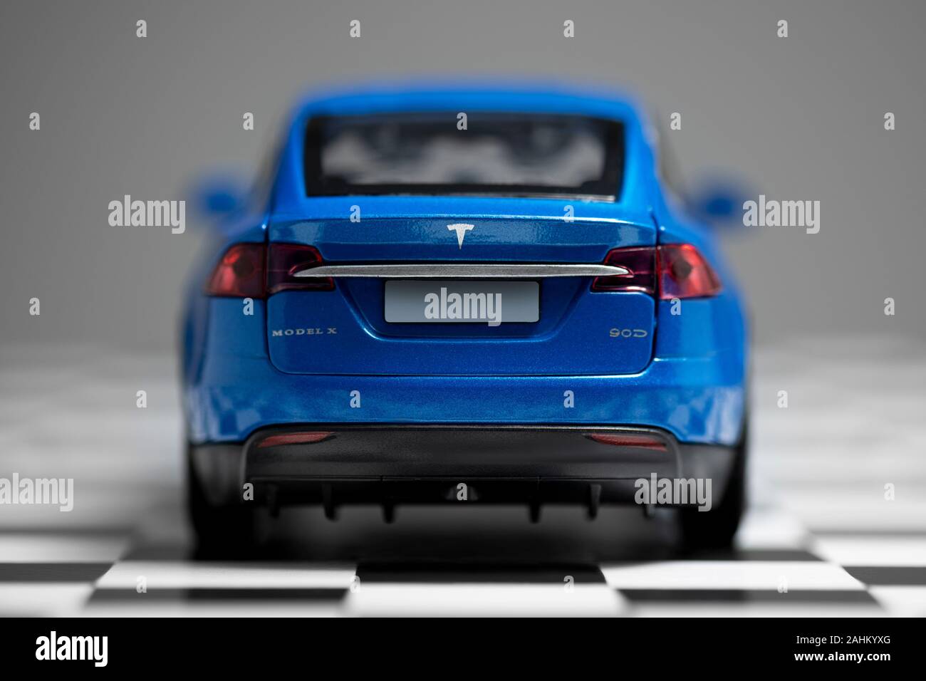 Tesla Rear View High Resolution Stock Photography and Images - Alamy