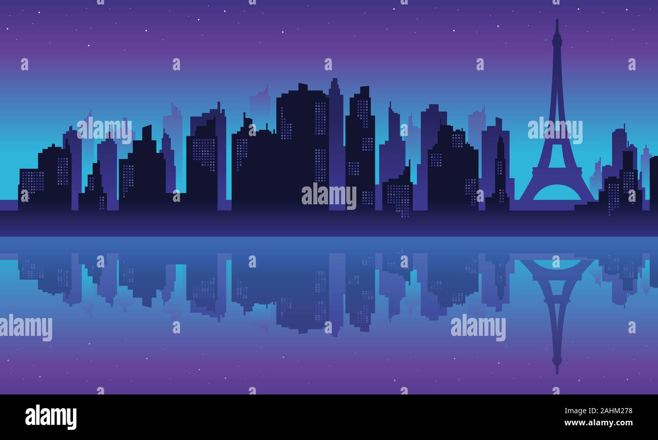City night aerial colors Stock Vector Images - Alamy