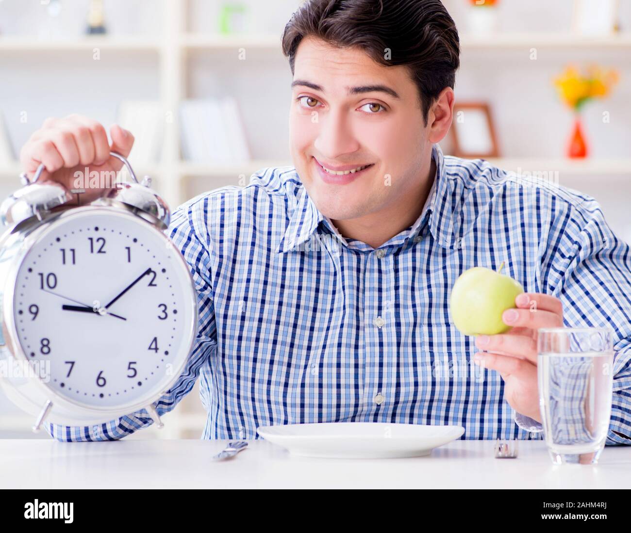The concept of slow service in the restaurant Stock Photo - Alamy