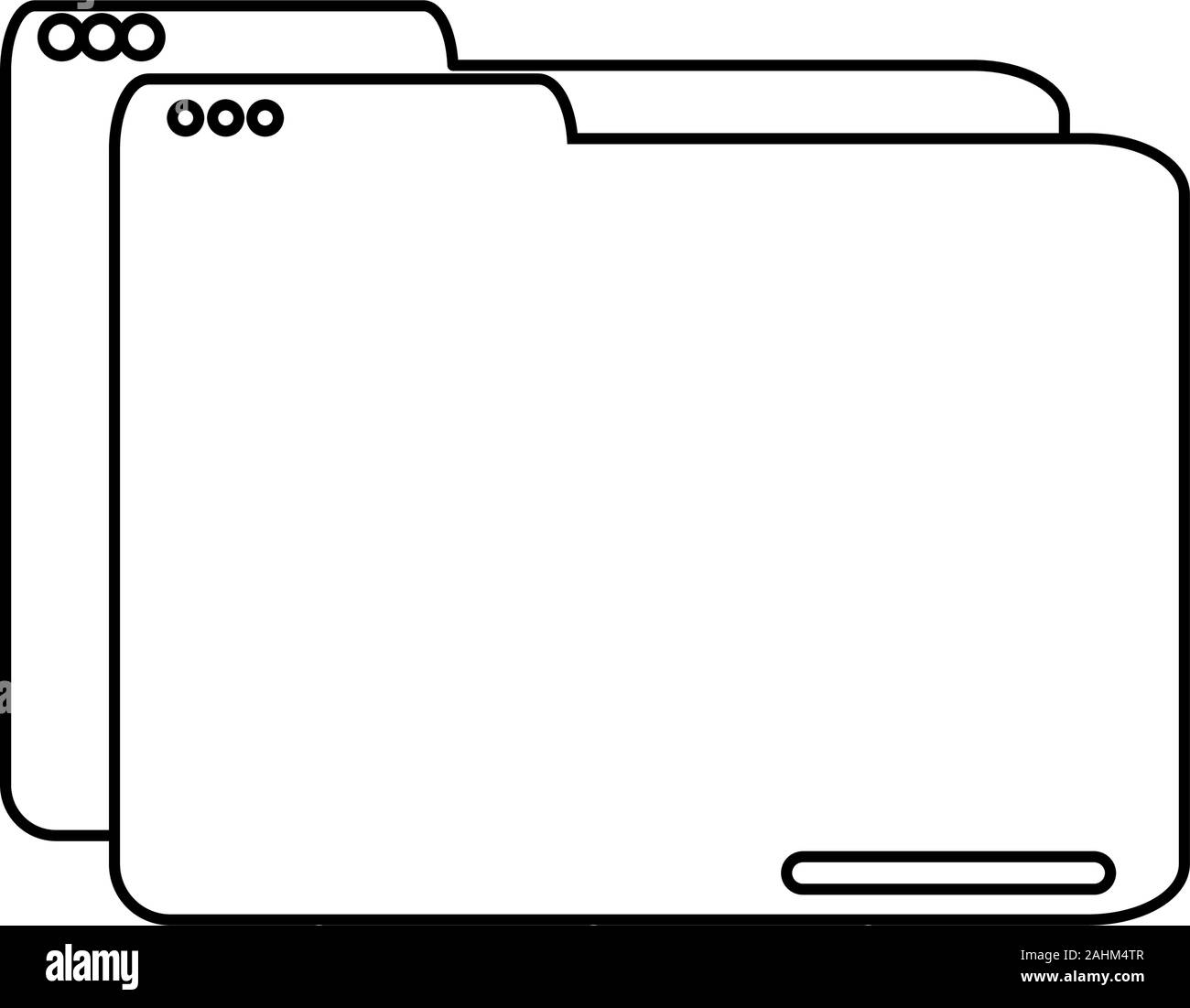 File icon design, Document data archive storage organize business ...