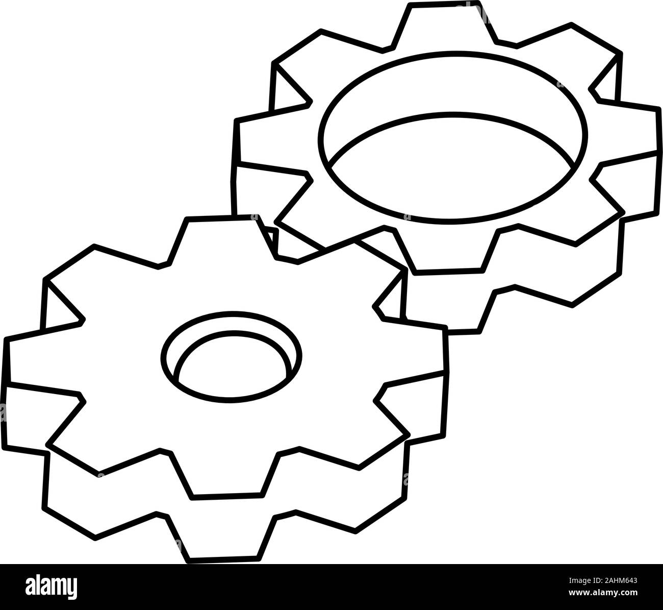 Gears design, construction work repair machine part technology industry ...