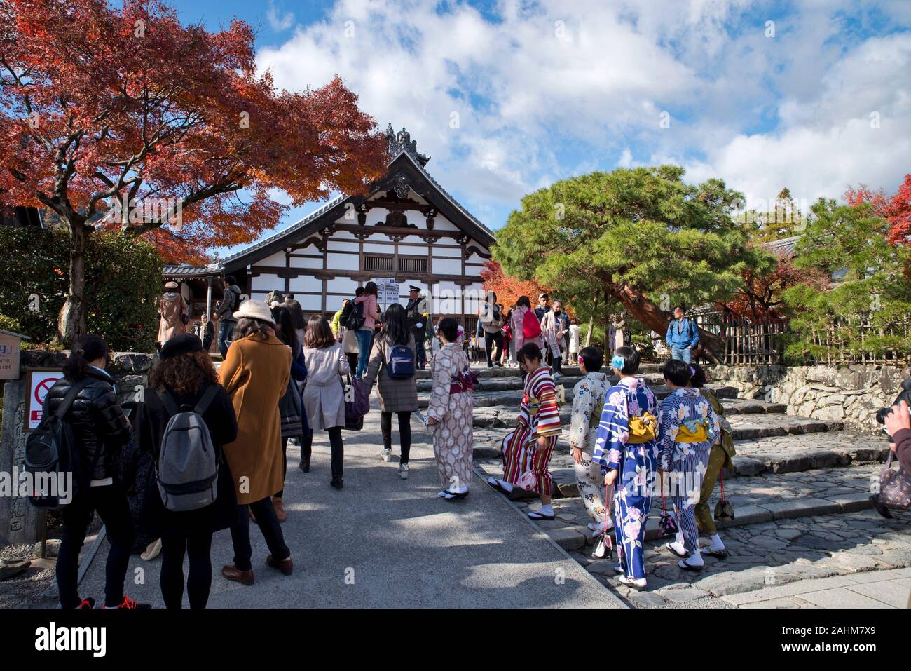 Tenryuji Temple, Kyoto Stock Photo - Alamy