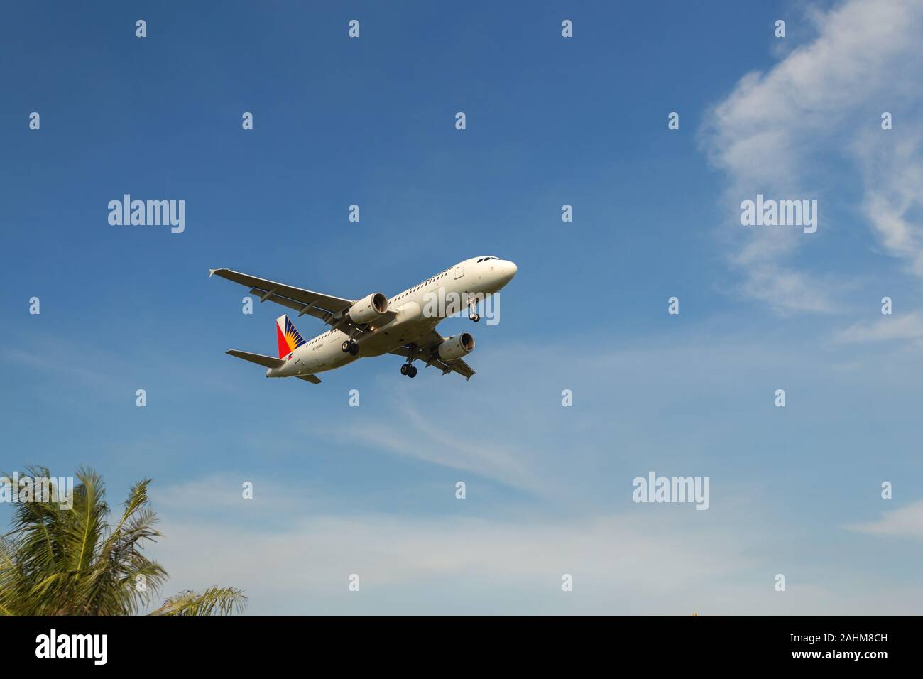 Pasay, Philippines - August 10, 2017: Philippines Airlines airbus a320 ...