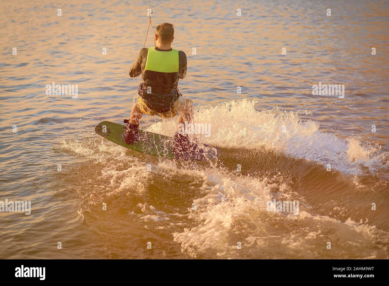 Wakeboarder hi-res stock photography and images - Alamy