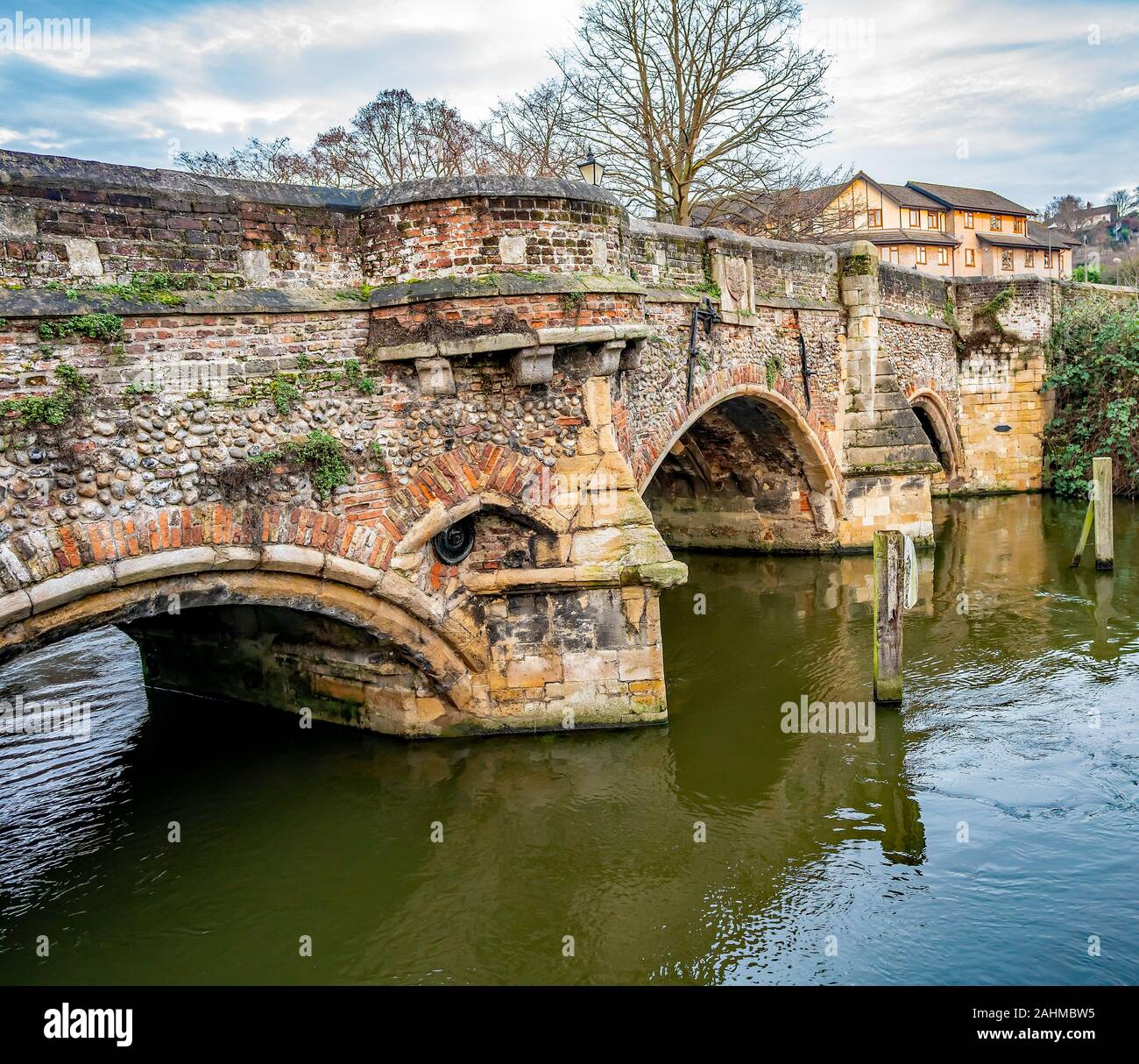 Footbridge norwich riverside hi-res stock photography and images - Alamy