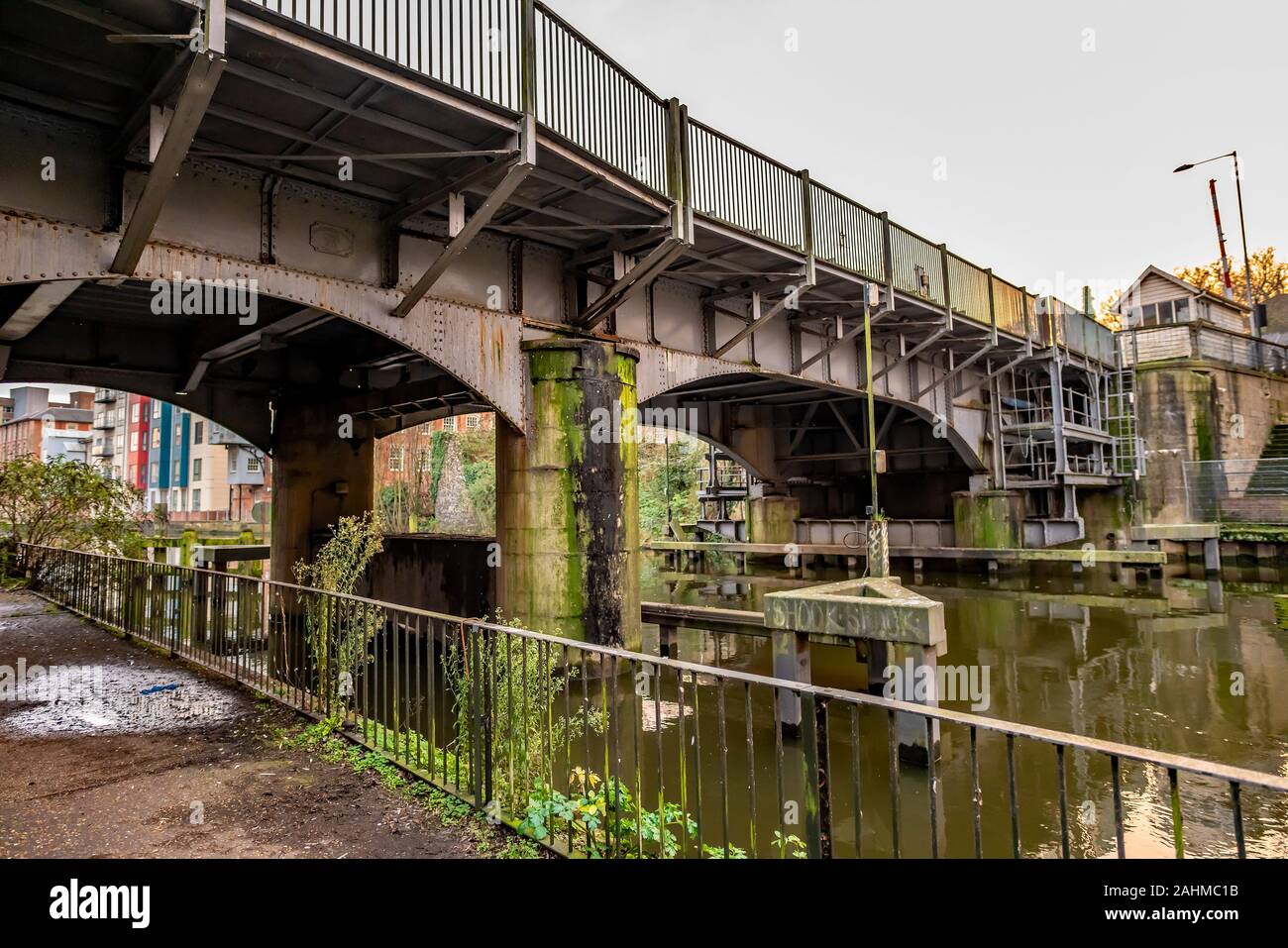 Footbridge norwich riverside hi-res stock photography and images - Alamy