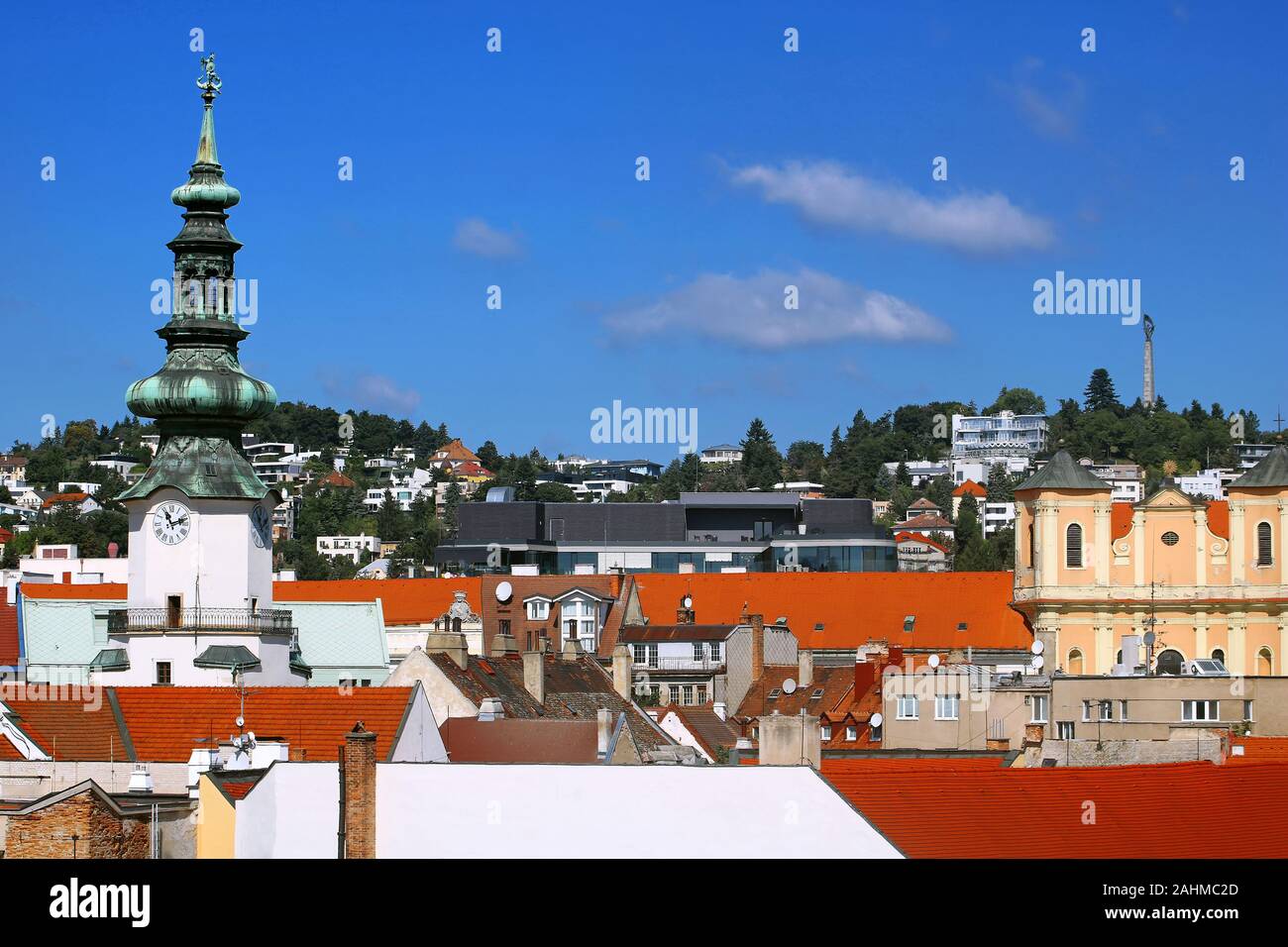 Michael's Gate left and the Church of the Holy Trinity right and ...