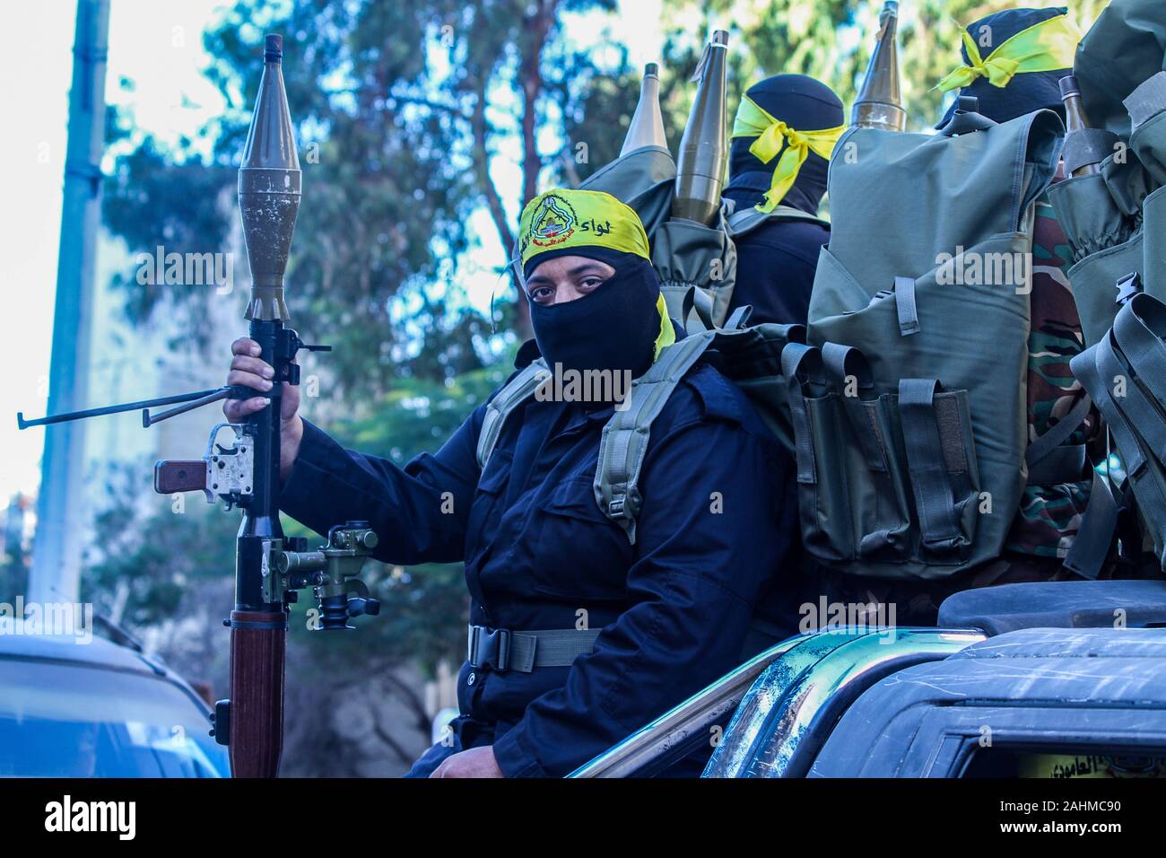 December 29, 2019: Gaza, Palestine. 29 December 2019. Members of the ...