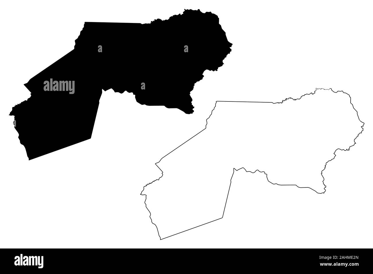 Ogooue-Ivindo Province (Subdivisions of Gabon, Gabonese Republic) map ...