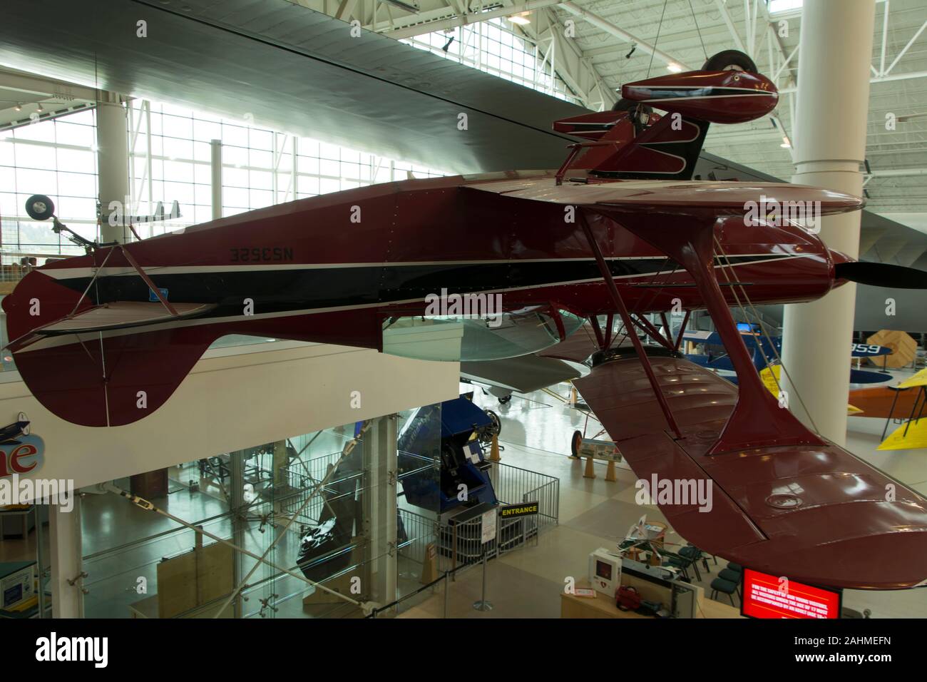 at the Evergreen Aviation and Space Museum in Oregon Stock Photo - Alamy