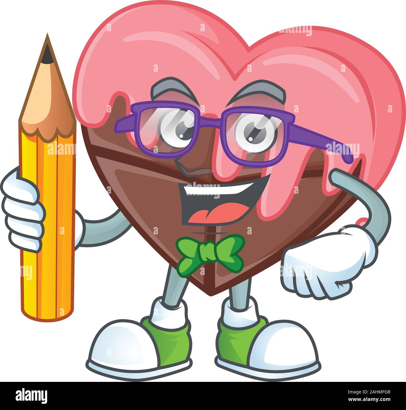 Smart student chocolate strawberry hi-res stock photography and images ...
