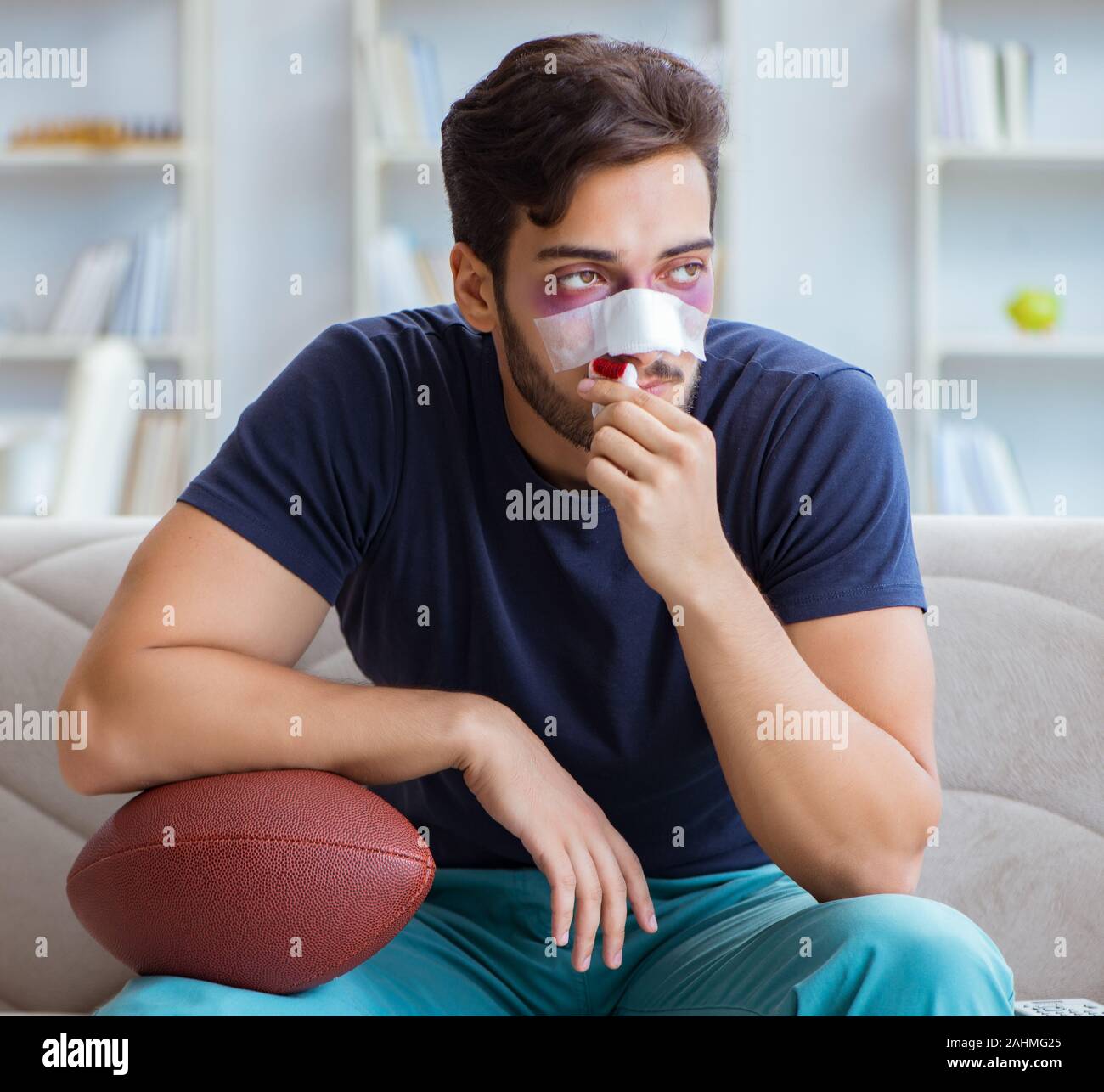 Bleeding man house hi-res stock photography and images - Alamy
