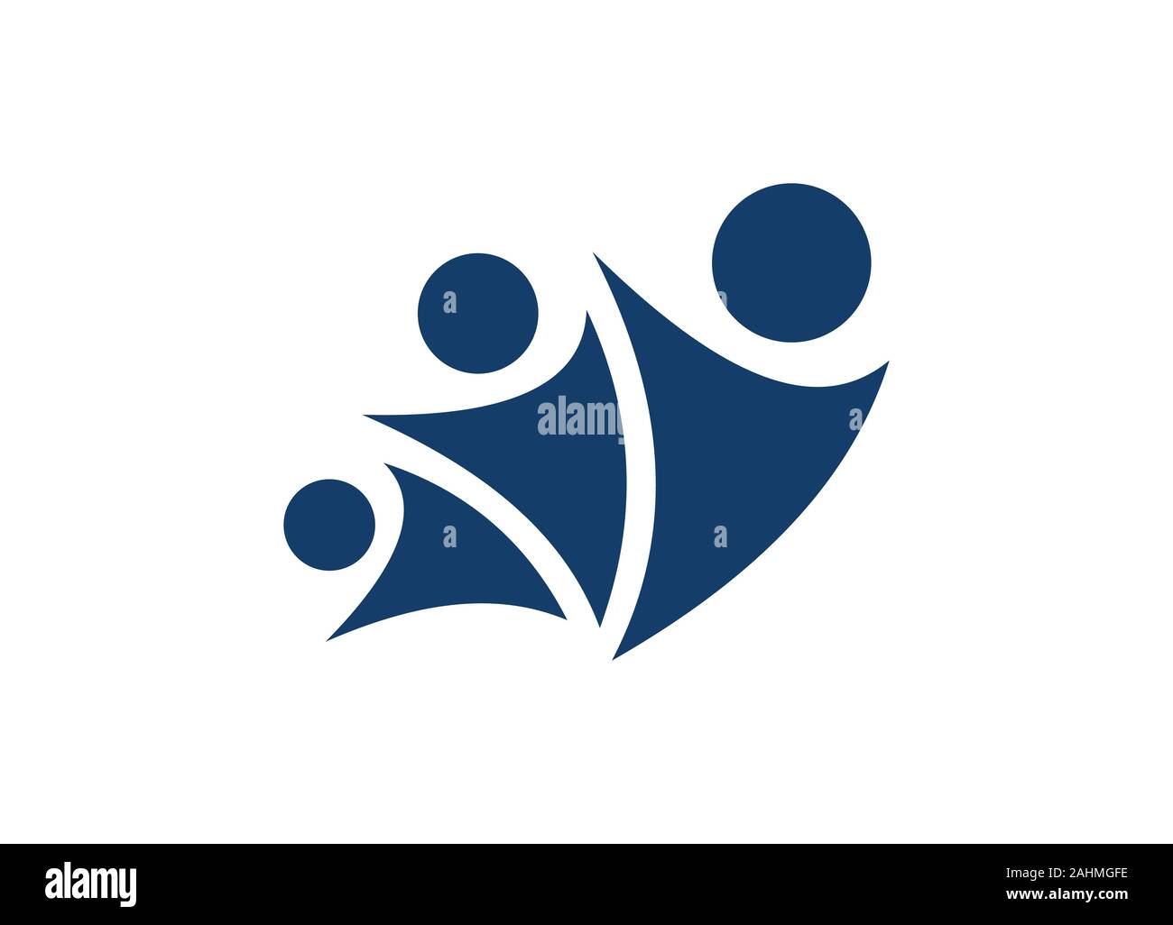 Connect People Logo Template, Social media network people logo, family ...