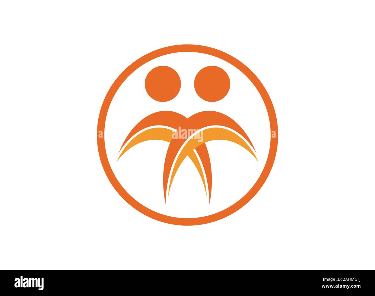 Connect People Logo Template, Social media network people logo, family ...