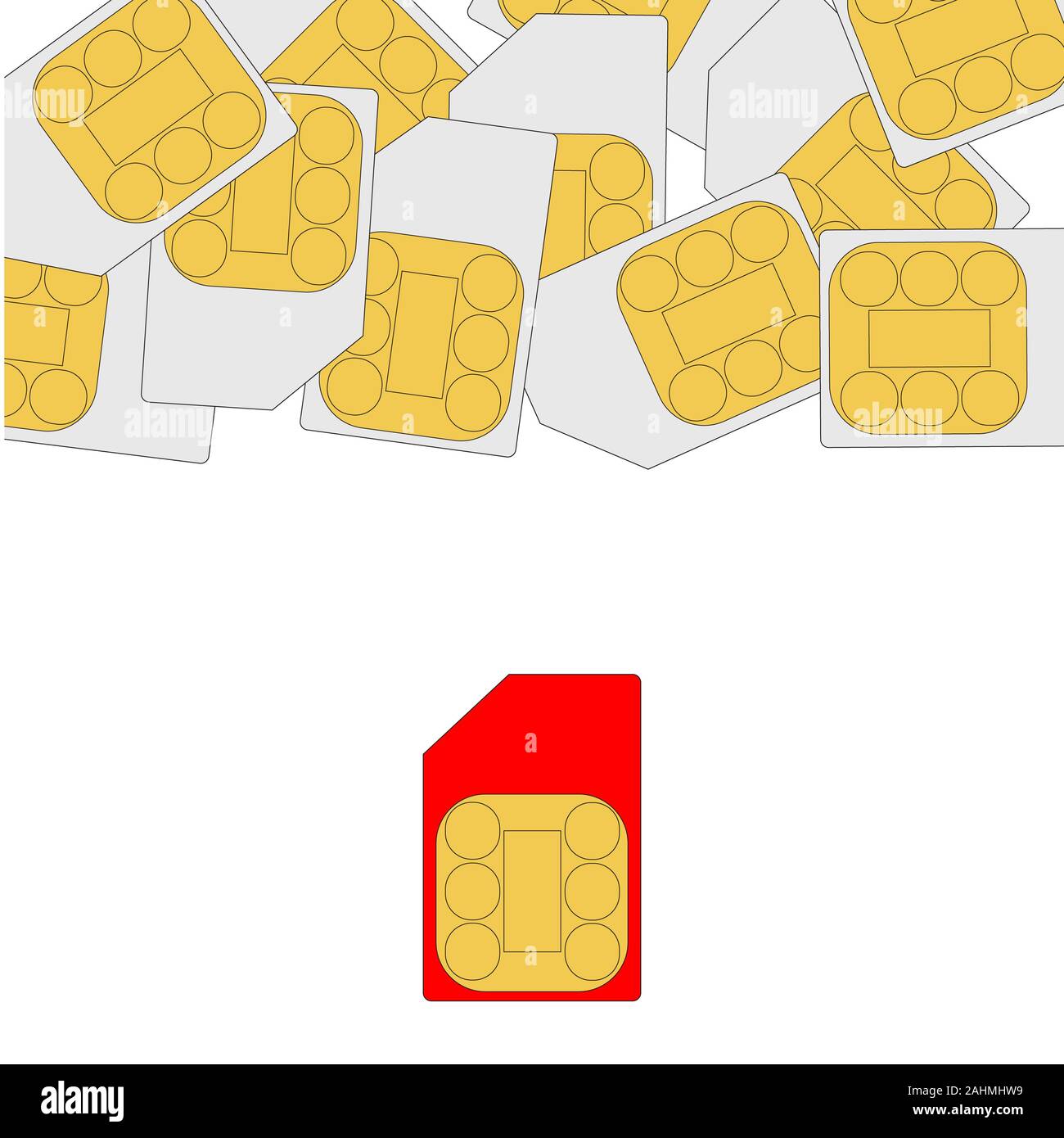 Old sim card hi-res stock photography and images - Alamy