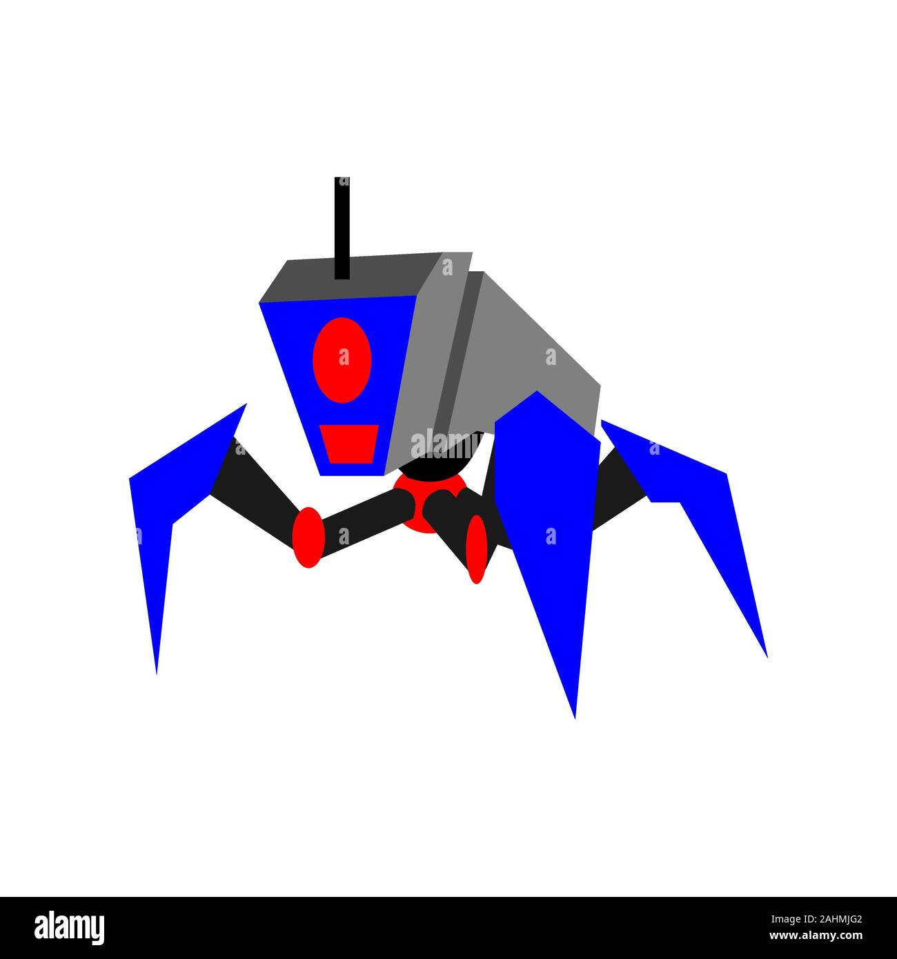 Robotic arm cartoon hi-res stock photography and images - Alamy