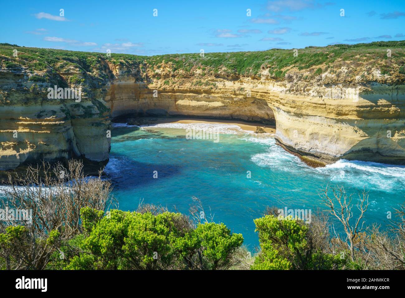 famous mutton bird island, great ocean road in victoria, australia ...