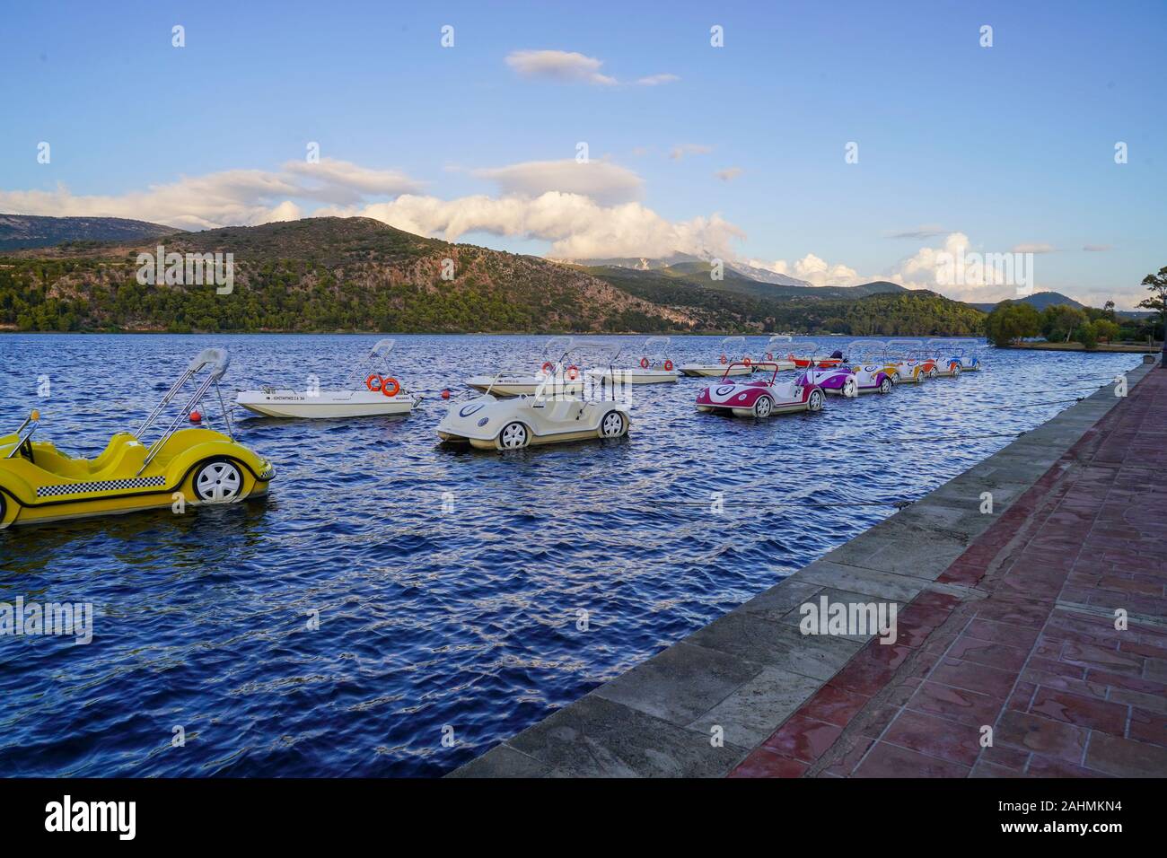 Drapano bridge argostoli kefalonia hi-res stock photography and images ...