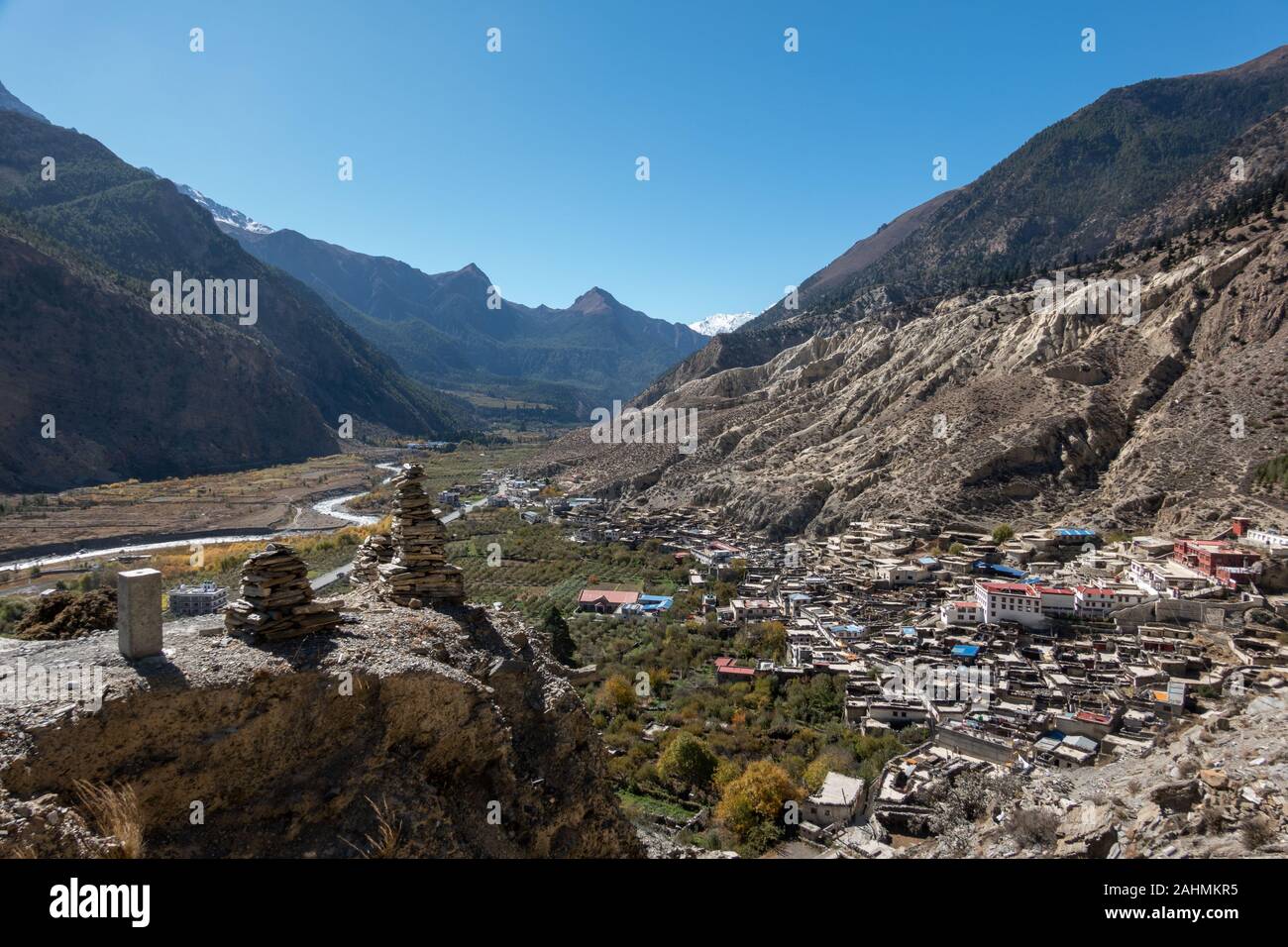 Marpha nepal hi-res stock photography and images - Alamy