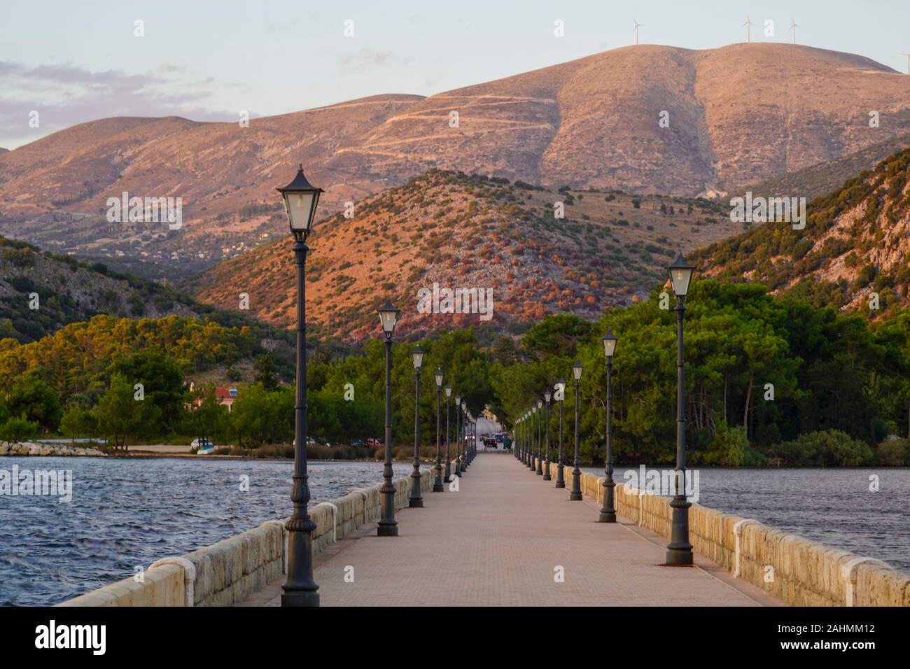 Drapano bridge argostoli kefalonia hi-res stock photography and images ...