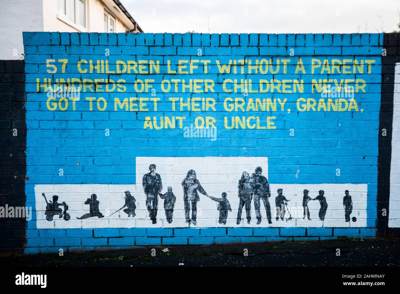 Ballymurphy mural hi-res stock photography and images - Alamy