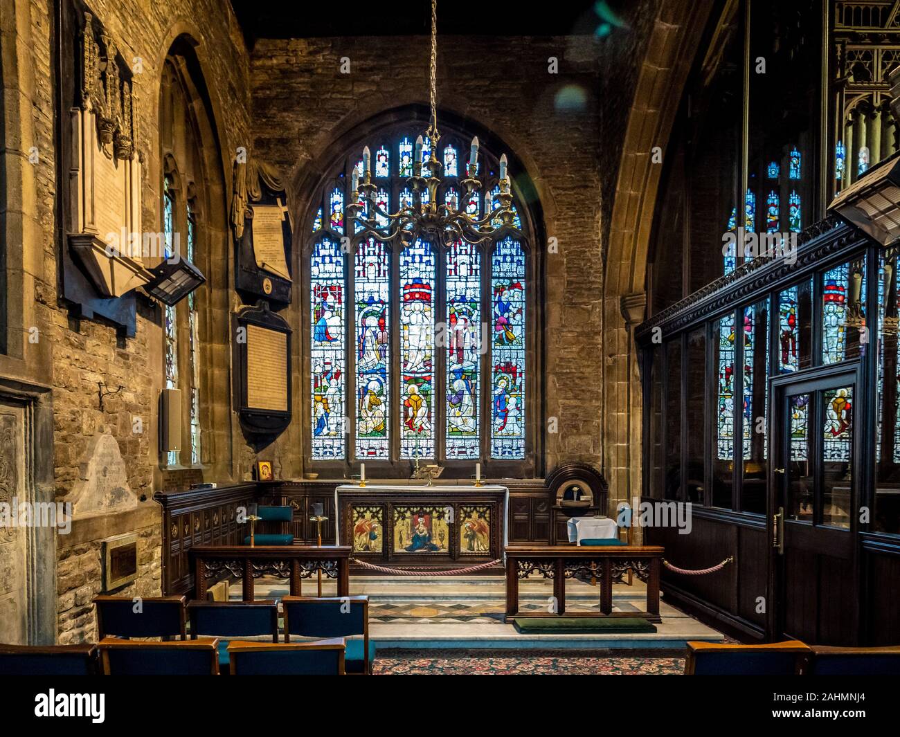 Rokeby Chapel, Halifax Minster. UK Stock Photo - Alamy