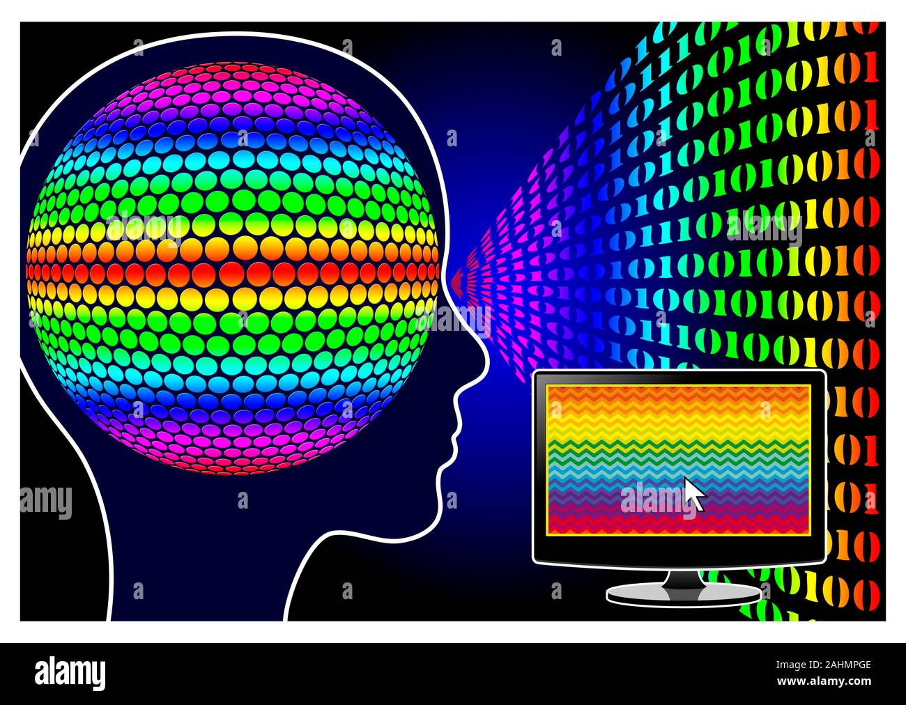 Screen time and sensory overload in the office or at home affecting ...
