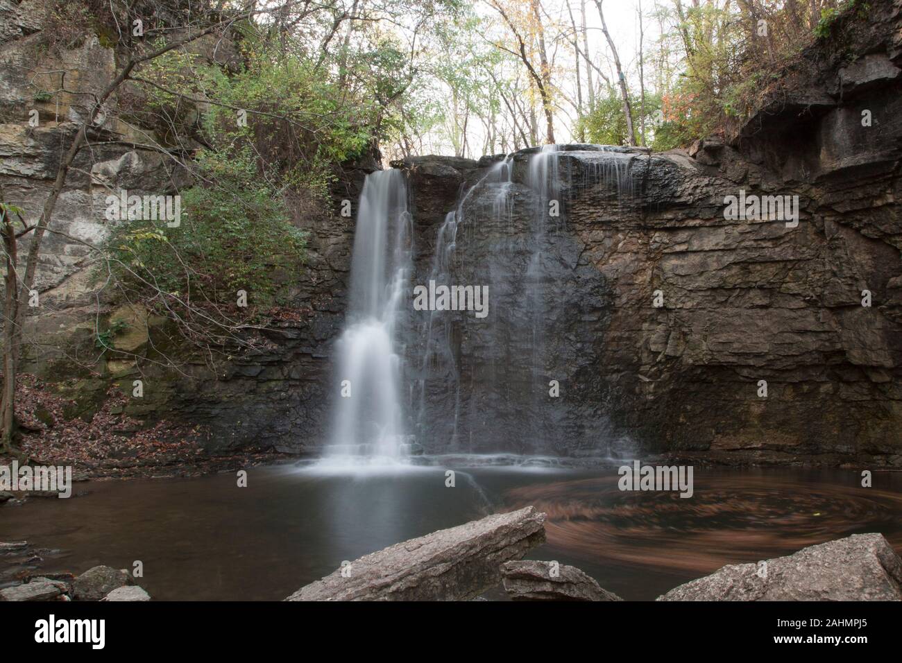 Hayden Run Falls, Columbus, Ohio Stock Photo - Alamy