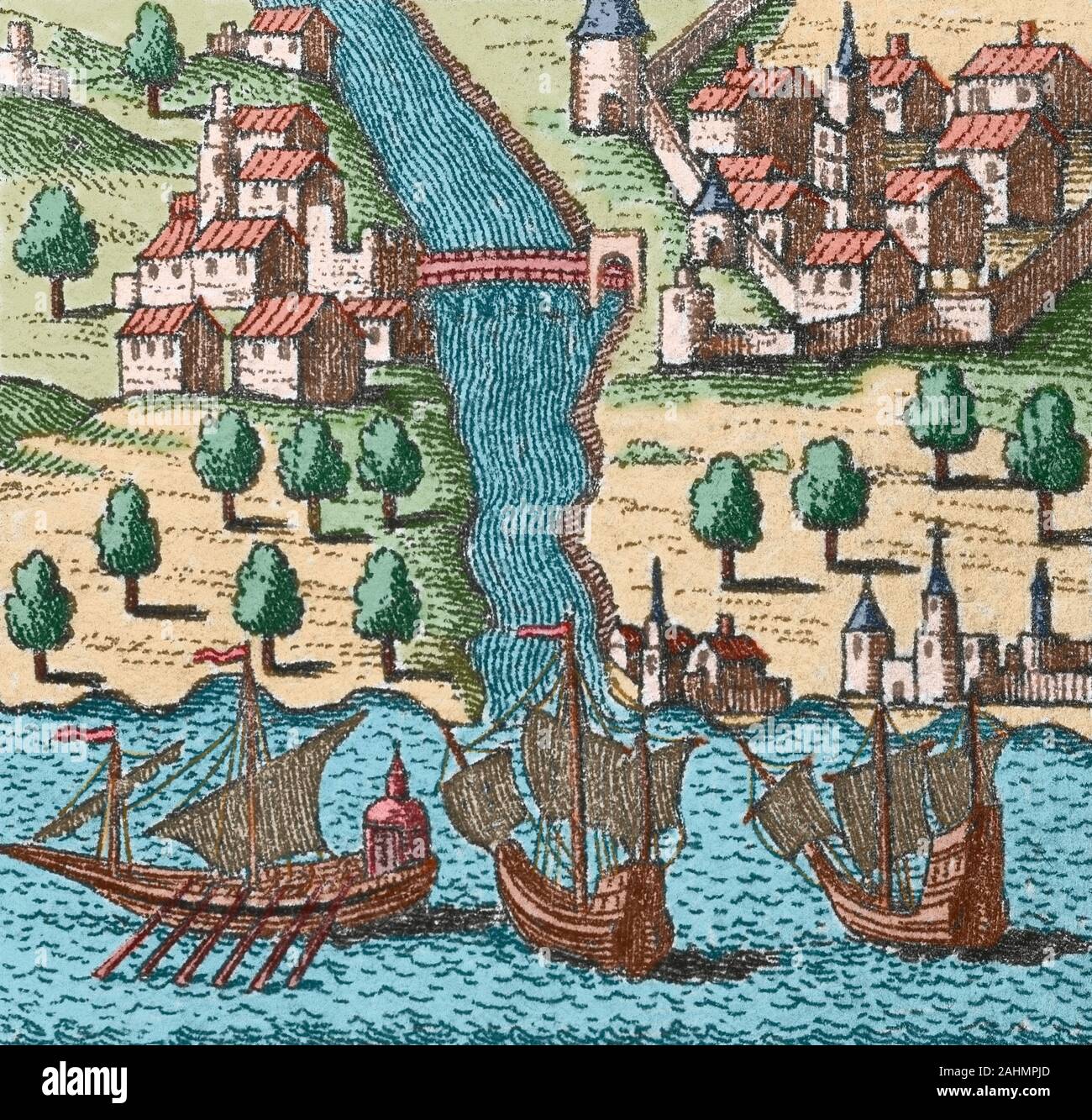 Ferdinand magellan ship hi-res stock photography and images - Alamy