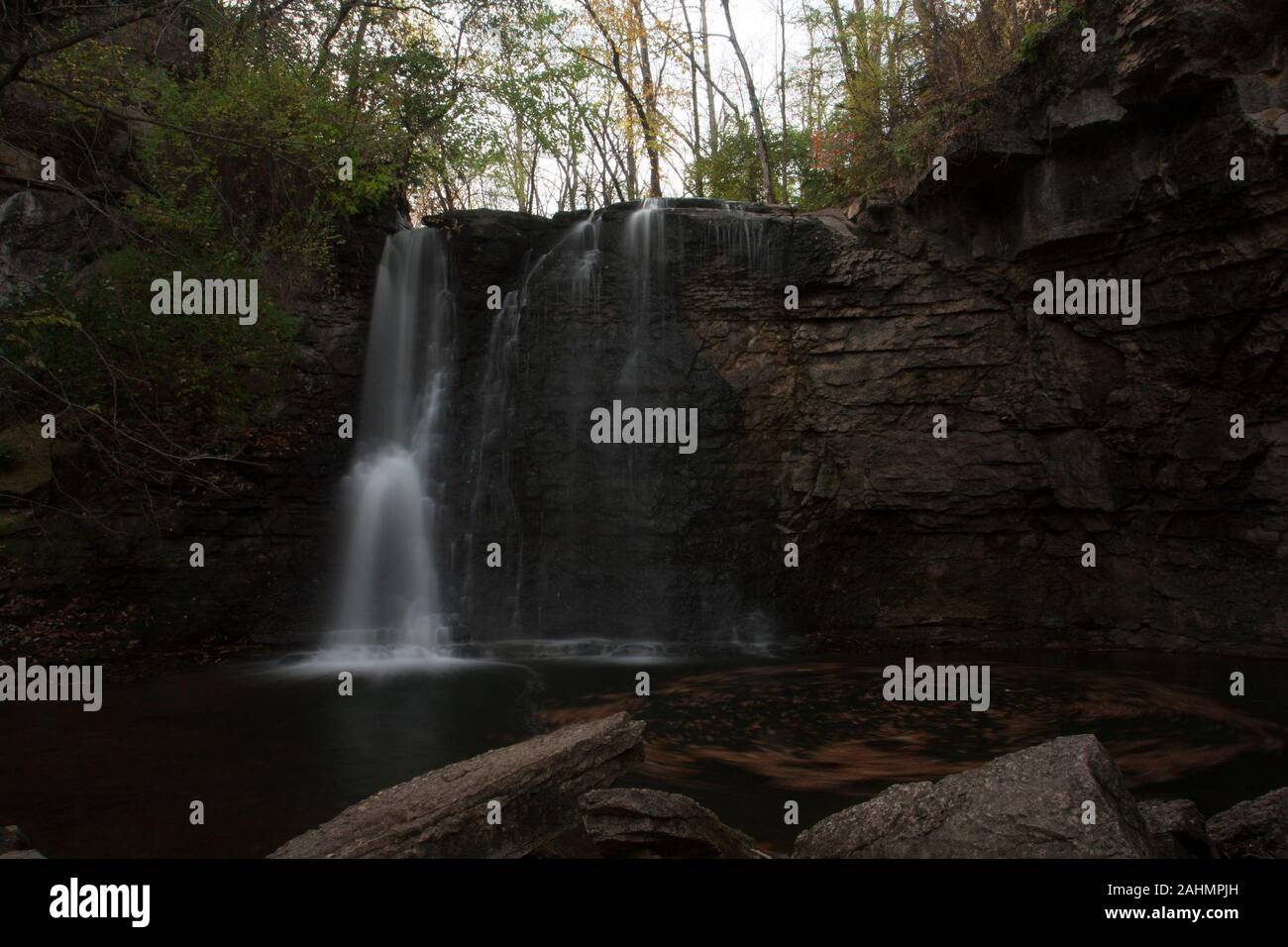 Hayden Run Falls, Columbus, Ohio Stock Photo - Alamy
