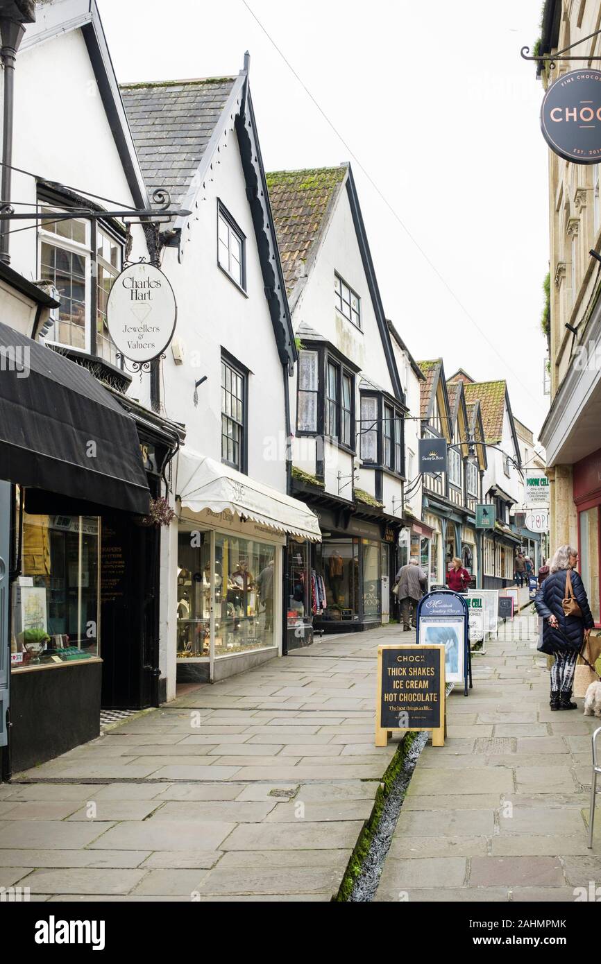 Frome Cheap Street Stream Running High Resolution Stock Photography and ...