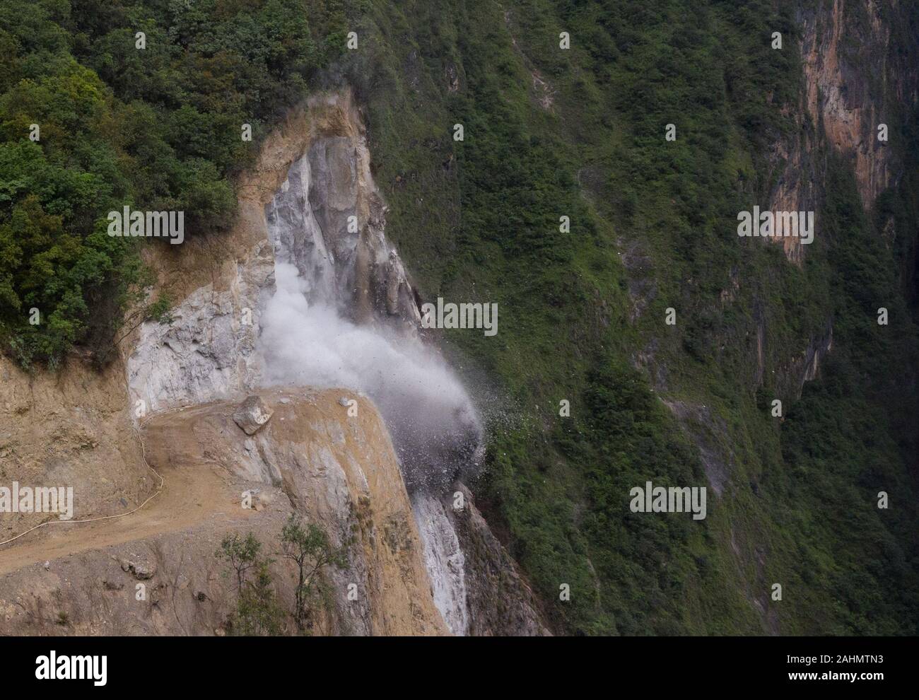 Blasting operation hi-res stock photography and images - Alamy