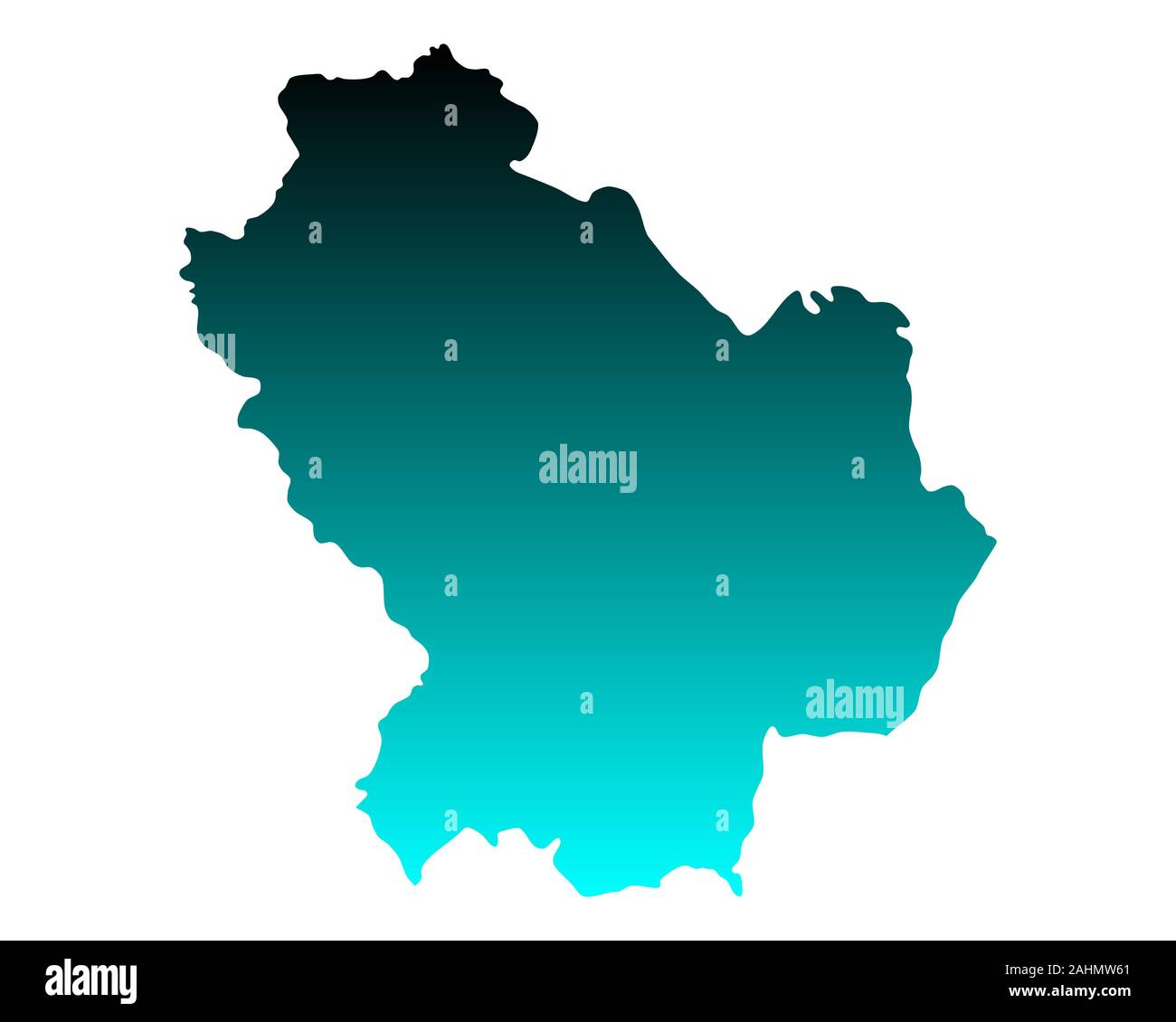Map of Basilicata Stock Photo - Alamy