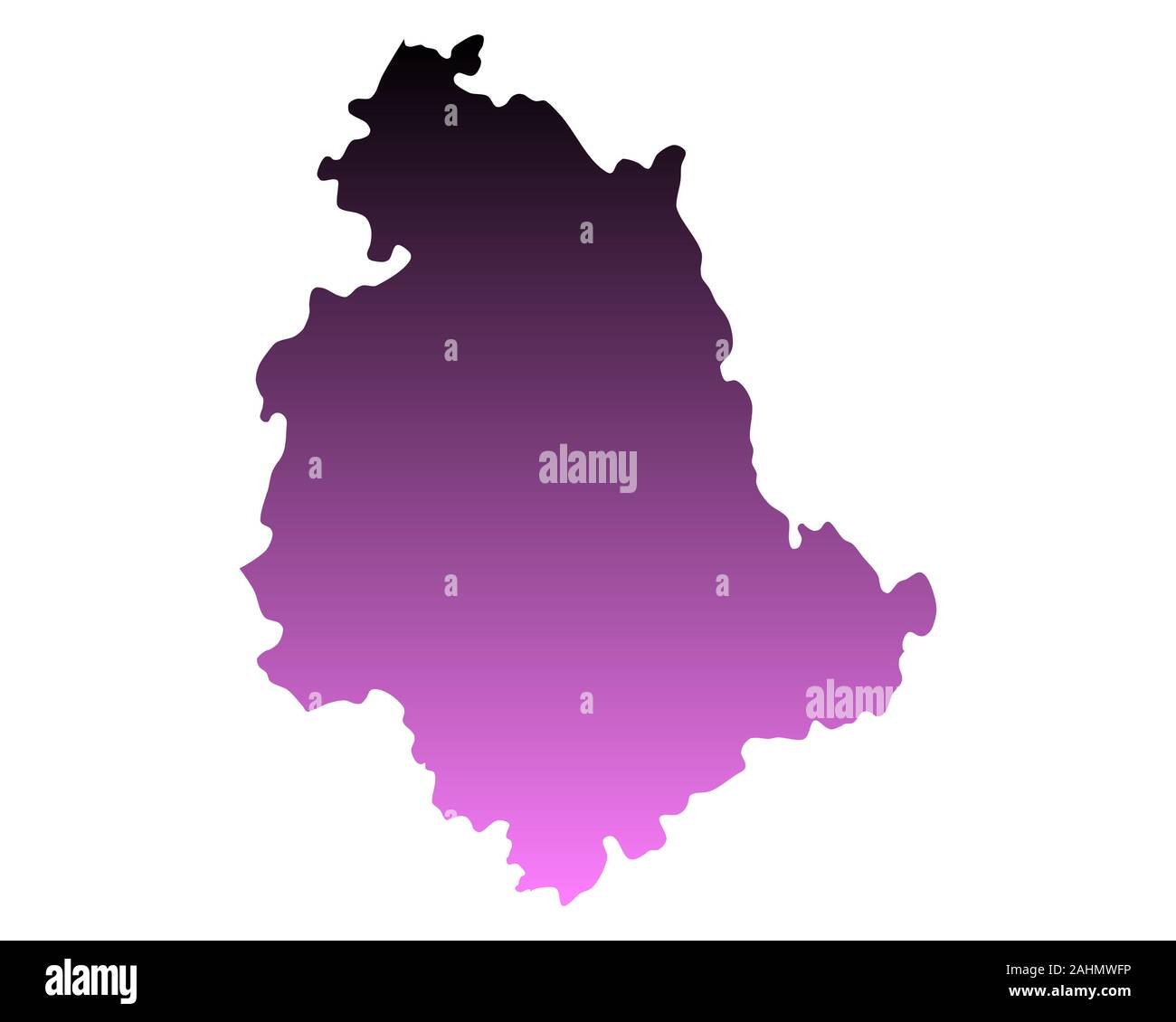 Map of umbria hi-res stock photography and images - Alamy