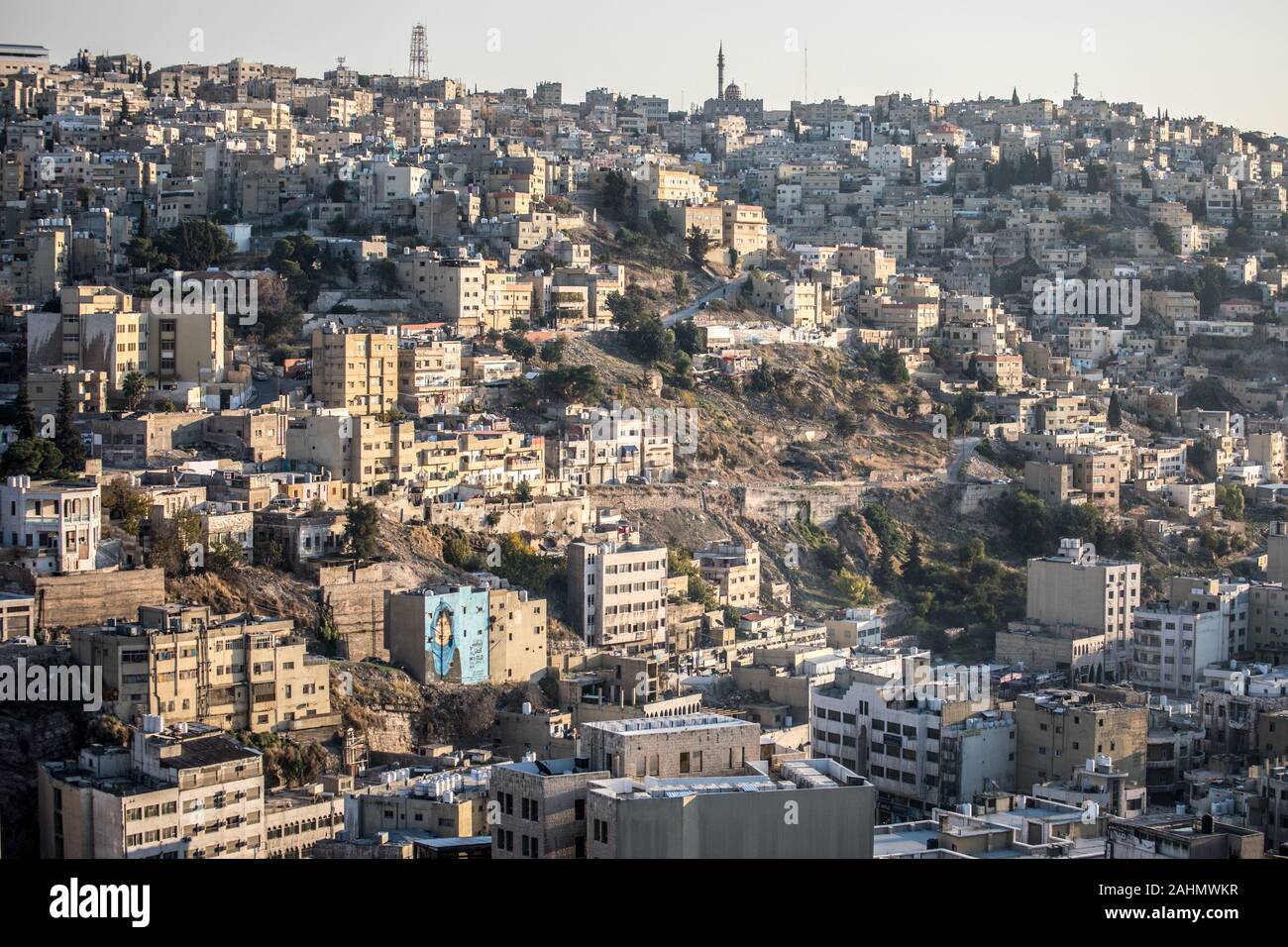Jordan amman citadel view hi-res stock photography and images - Alamy