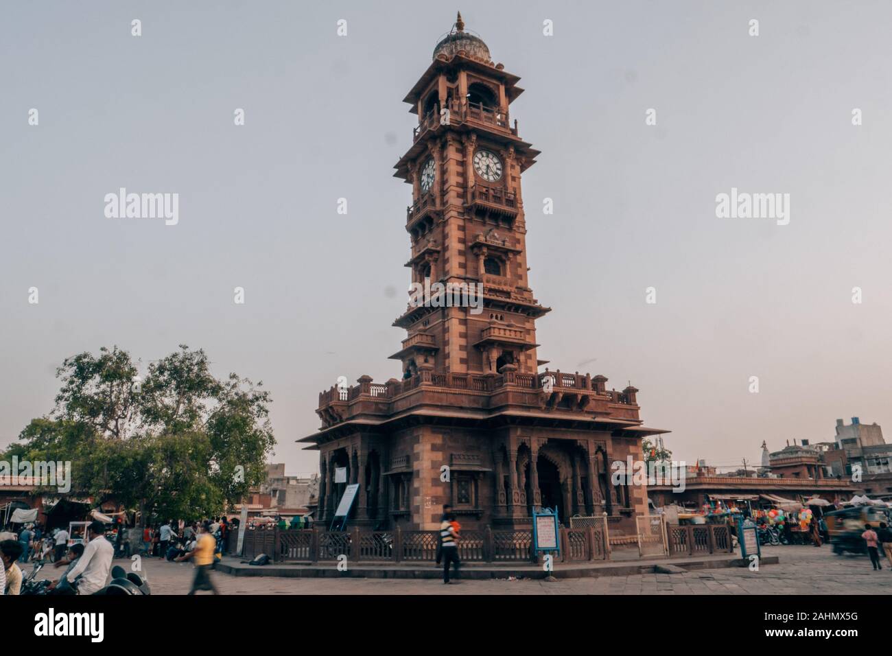 India rajasthan jodhpur city clock hi-res stock photography and images ...