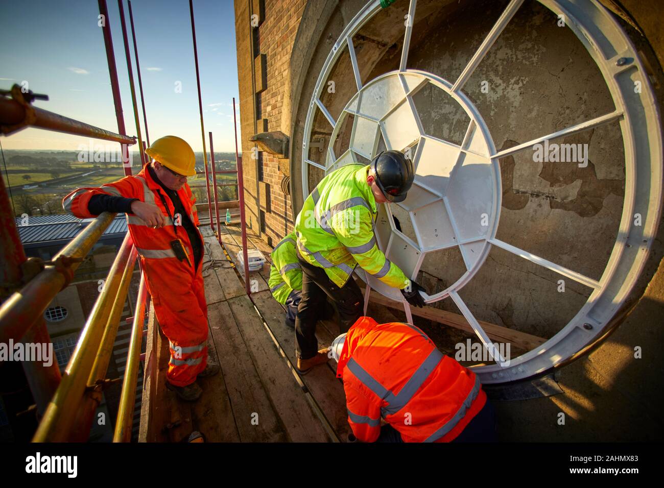 Terry's of York factory clock tower Lowther Aluminium Systems workers ...